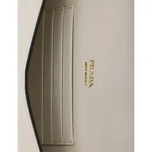 Prada Saffiano Leather Mini Bag - Neutral