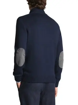 FAY Fine Wool Turtleneck Sweater - Blue