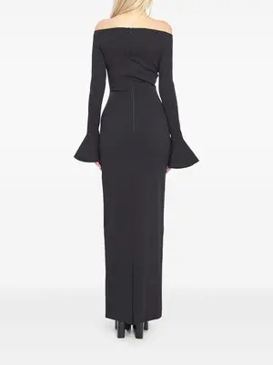 Solace London Anica Maxi Dress - Black