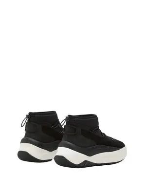 Moon Boot Zip-up Sneakers - Black
