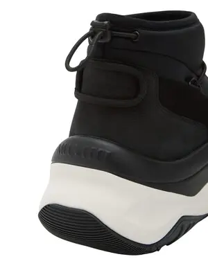 Moon Boot Zip-up Sneakers - Black