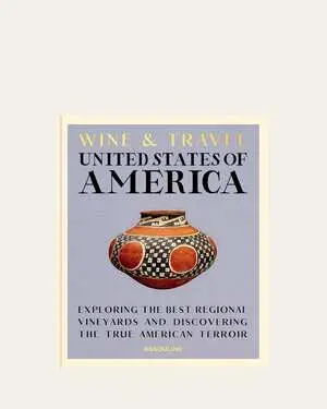 Assouline Wine & Travel: Usa" Book Enrico Bernardo - Yellow