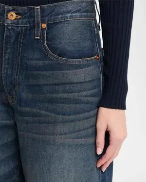 SLVRLAKE Ella Relaxed Mid-rise Jeans - Shakey Ground