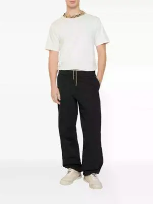 Burberry Check Drawstring Trousers