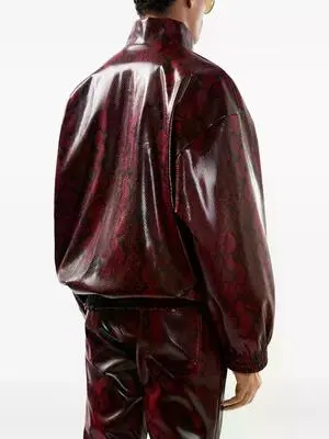 Gcds Snakeskin Zip Jacket