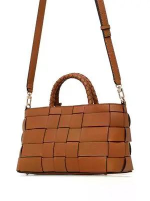 Guess Woven-design Crossbody Bag