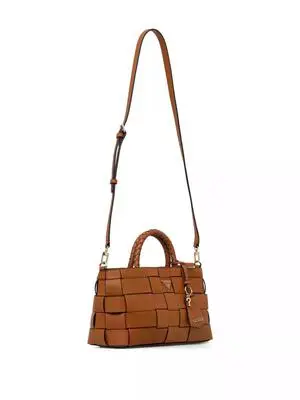 Guess Woven-design Crossbody Bag
