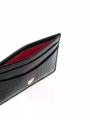 ASPINAL OF LONDON Croc-effect Cardholder