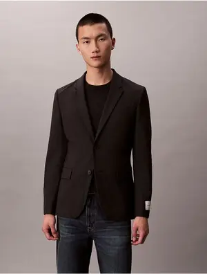 Calvin Klein Houndstooth Slim Blazer