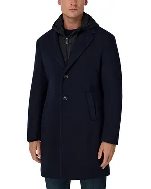 Boggi Milano Hooded Coats For Men
