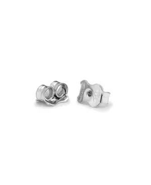 ORADINA Sterling Eternal Knot Stud Earrings