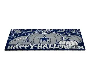 EVERGREEN Nfl Team Halloween Pvc Doormat