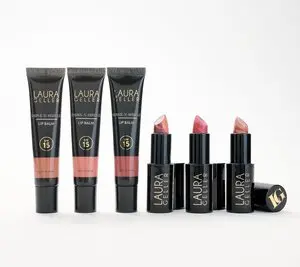 Laura Geller Beauty 6-piece Lipstick & Spf Lip Gloss Kit - One-color