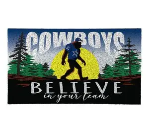 EVERGREEN Nfl Team With Bigfoot Pvc Doormat
