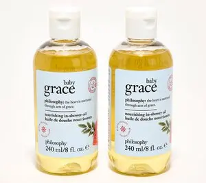 PHILOSOPHY Grace & Love In Shower Oil 8oz Duo - One-color