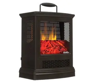 DURAFLAME Portable Stove Heater W/ 3d Flame Effect - One-color