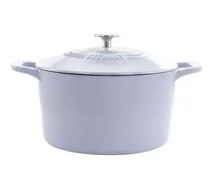 MARTHA STEWART 7qt Enameled Cast Iron Dutch Lavender - One-color