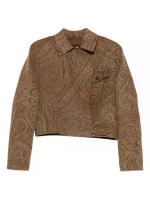 Etro Paisley-pattern Jacket - Neutrals