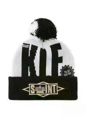 SAINT MXXXXXX X Klf Pompom-detail Beanie - White