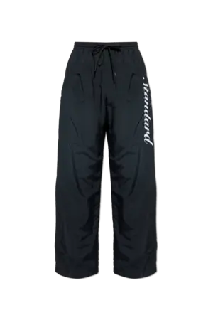 Balenciaga Trousers With Logo