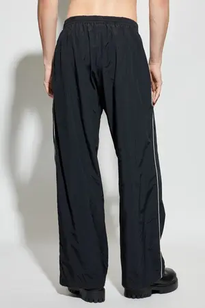 Balenciaga Trousers With Logo