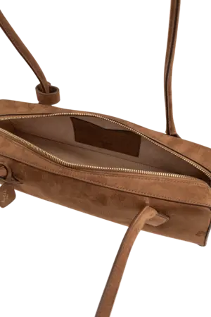 Alaïa Shoulder Bag Le Teckel - Brown