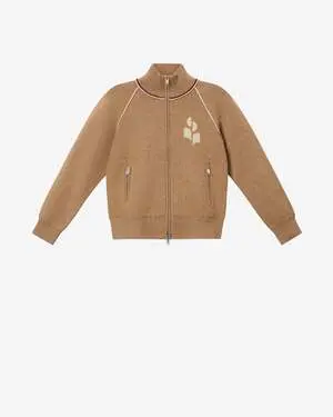 ETOILE Lanya Cardigan - Camel-light Grey
