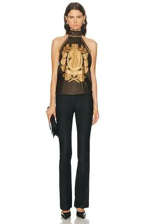 Burberry Scarf Halter Top