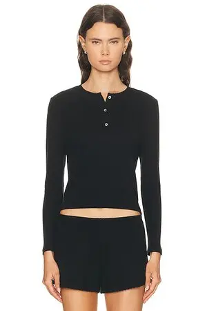 Henley Performance Tops For Women