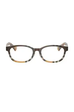 Burberry Rectangular Eyeglasses - Black