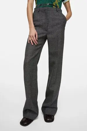 Acne Studios Tailored Houndstooth Suit Trousers