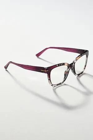 PEEPERS Square Buzzworthy Readers - Brown Pattern