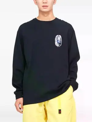 Gramicci Long-sleeve Graphic T-shirt - Black