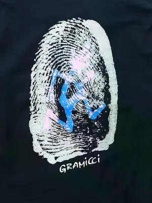 Gramicci Long-sleeve Graphic T-shirt - Black