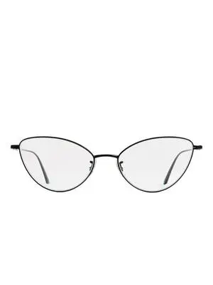 Khaite X Oliver Peoples Cat Eye Eyeglasses - Black