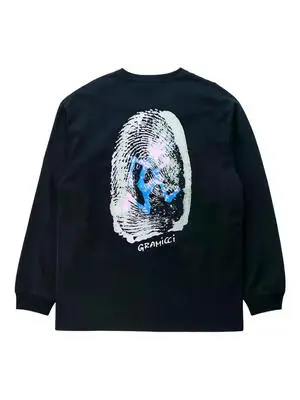 Gramicci Long-sleeve Graphic T-shirt - Black
