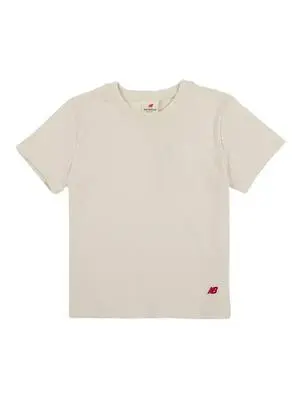 NEW BALANCE Logo-patch T-shirt - Neutrals