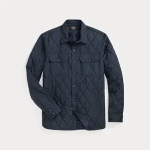 Ralph Lauren Quilted Overshirt - Navy