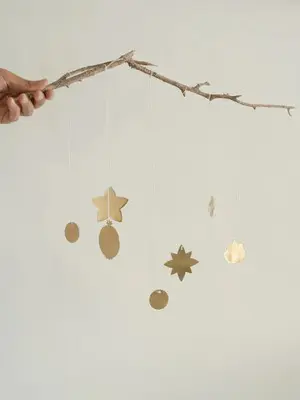 FLECK Foliage Ornamentsset Of 7