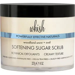 WHISH BEAUTY Softening Sugar Scrub - Woodland Snow + Oud