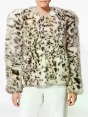 Isabel Marant Étoile Animal-pattern Jacket - Neutrals