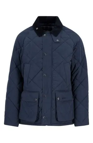 Barbour Bedale Quilted Jacket - Navy