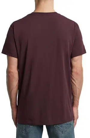 G-star Raw Gel Print Organic Cotton T-shirt - Maroon