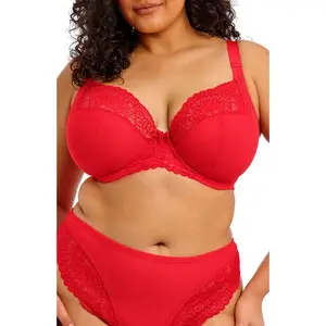 Elomi Tiernie Underwire Plunge Bra - Red