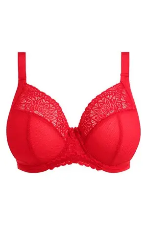 Elomi Tiernie Underwire Plunge Bra - Red