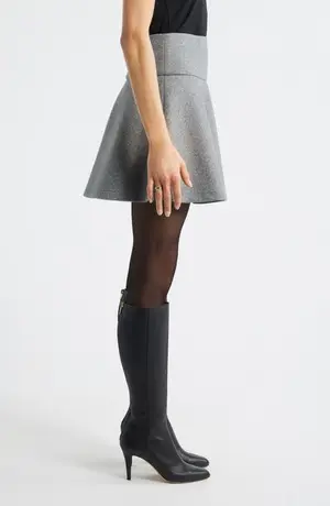 Treasure & Bond Flared Mini Skirt