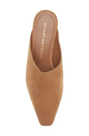 STUART WEITZMAN Stassi 50 Mule - Toasted Almond