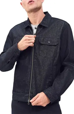 Rag & Bone Beau Denim Trucker Jacket