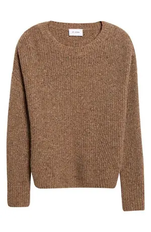 St. John Relaxed Wool Blend Sweater