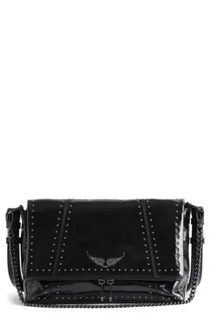 Zadig&Voltaire Rocky Ii Leather Crossbody Bag